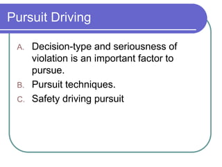 Traffic patrol operation | PPTX