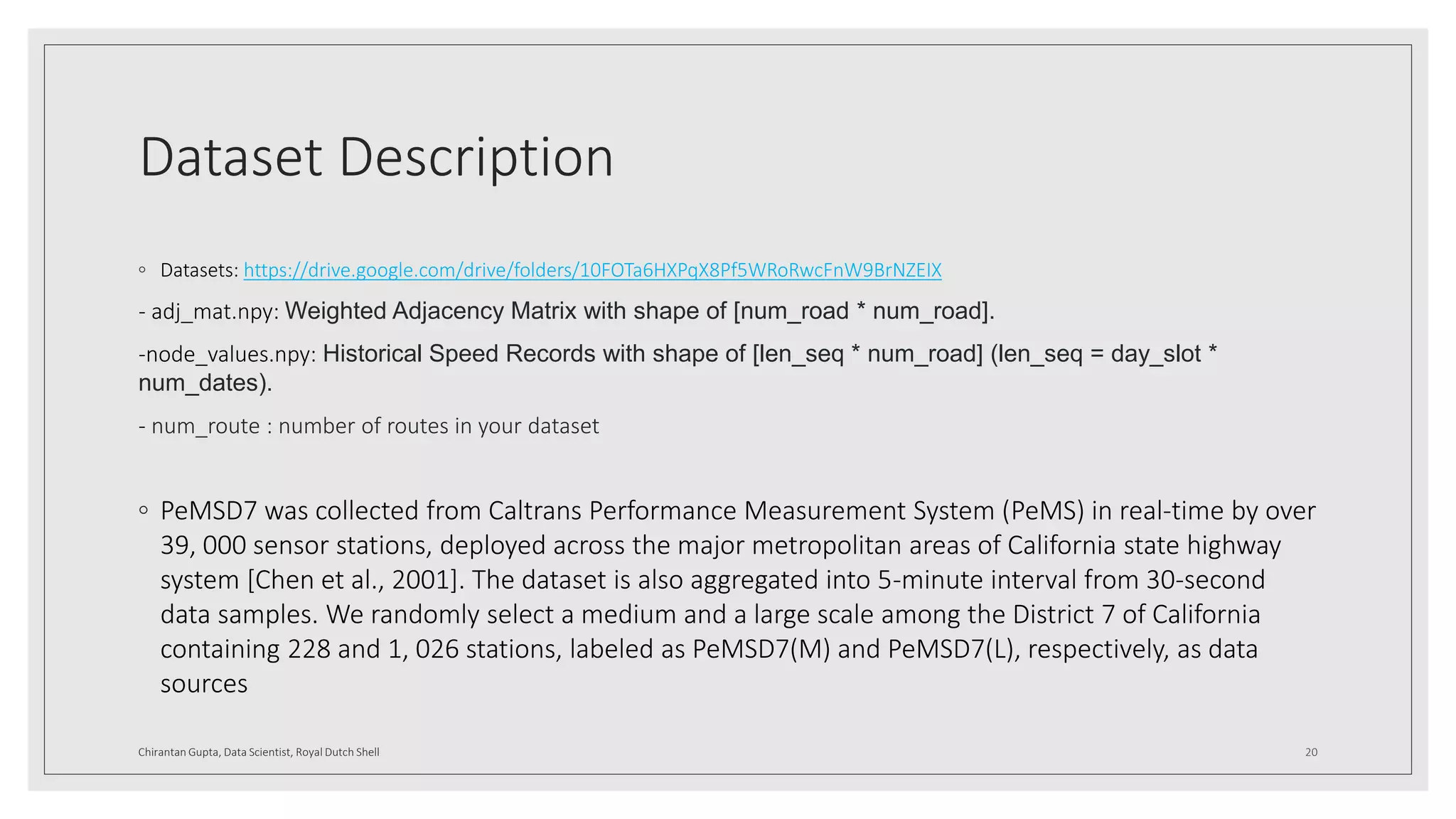 Traffic Prediction From Street Network Imagespptx Physics Science