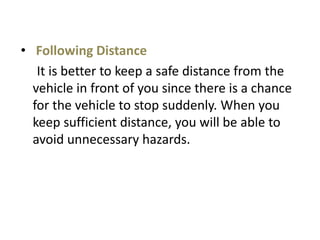 Traffic rule -- conscientization | PPTX