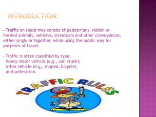 Traffic rules | PPTX