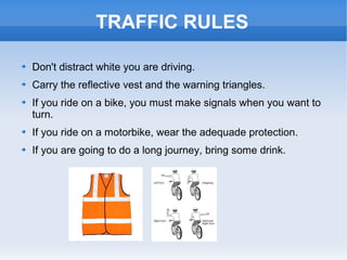 Traffic rules | ODP