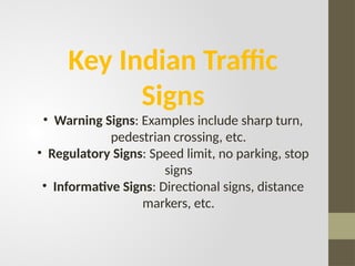 Traffic Rules of Indian traffic system.pptx