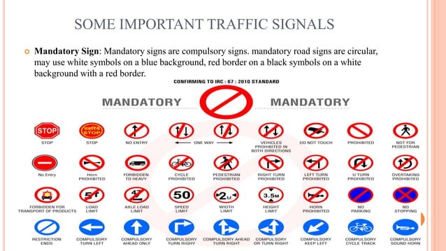 Traffic rules and regulation | PPTX | Auto Safety | Automotive