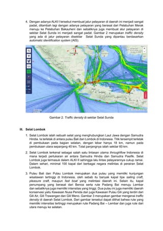 The brief of explanation traffic separation scheme | PDF