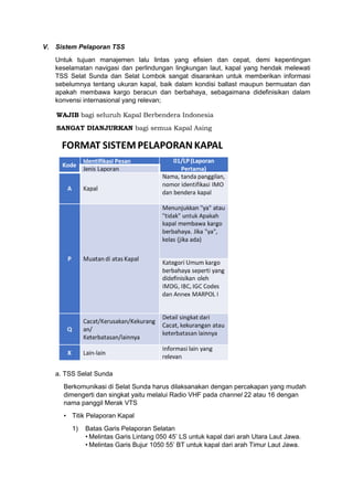 The brief of explanation traffic separation scheme | PDF | Free Download