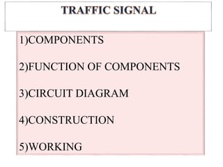 Traffic signal design study | PPTX