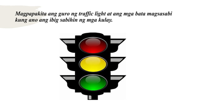 TRAFFIC SIGNAL AND ROAD SIGN LESSON IN MAPEH 3 | PPTX