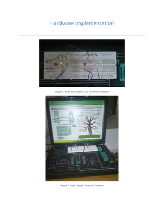 Traffic signal controller using at89 c52 microcontroller | PDF | Programming Languages | Computing
