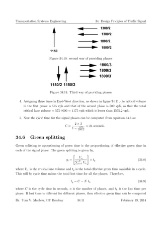 Traffic signal design (1) | PDF