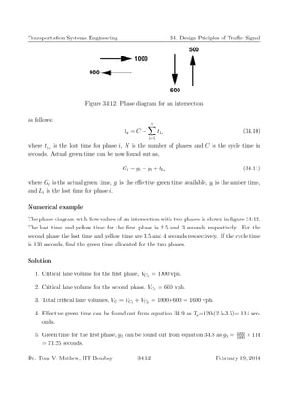 Traffic signal design (1) | PDF