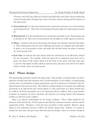 Traffic signal design (1) | PDF