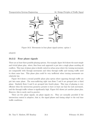 Traffic signal design (1) | PDF