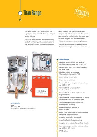 Lucy Zodion Feeder Pillars - Traffic Signal Pillars | PDF