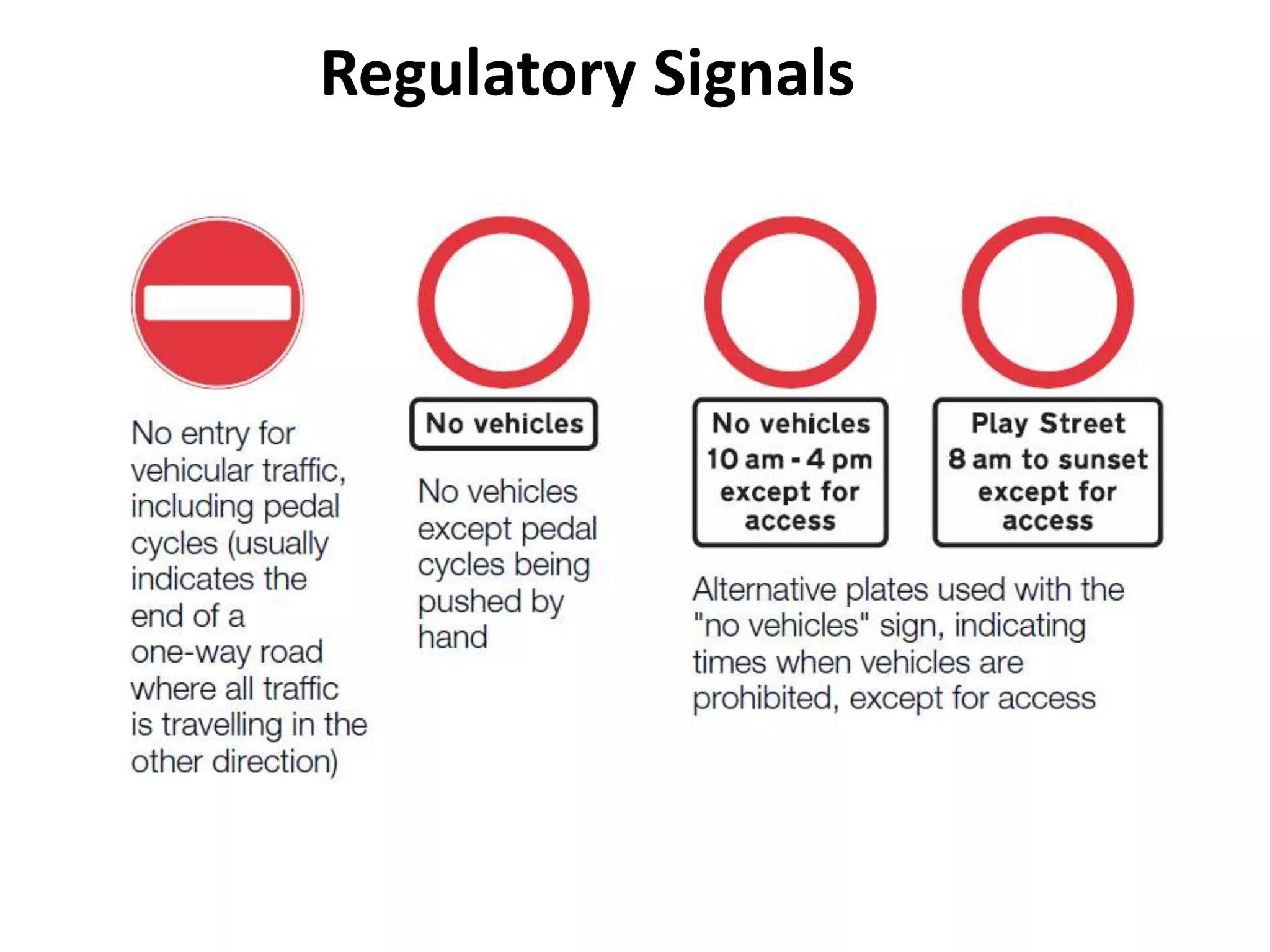 Traffic signs - Citizen Safety | PPTX