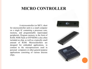 Traffic signals based on microcontroller based | PPT