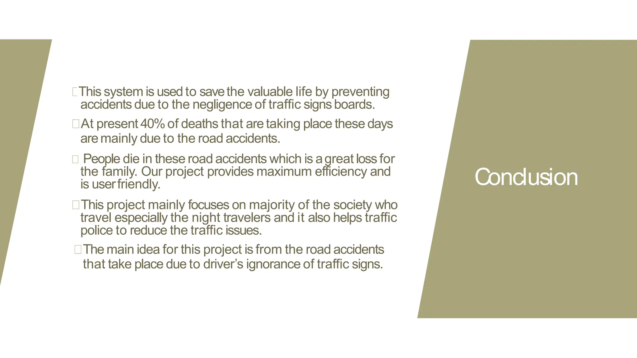 Traffic Signboard Classification with Voice alert to the driver.pptx