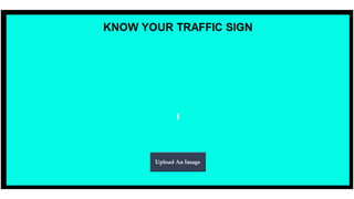 Traffic Signboard Classification with Voice alert to the driver.pptx