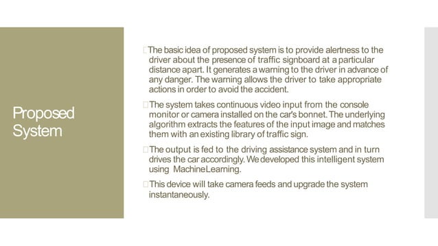 Traffic Signboard Classification with Voice alert to the driver.pptx