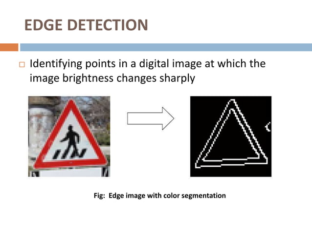 Traffic sign detection