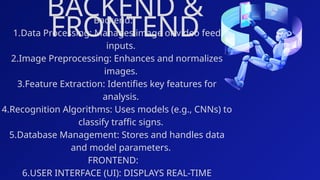 traffic sign recognition system prp .pptx