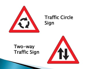 Road Warning Signs Tagalog