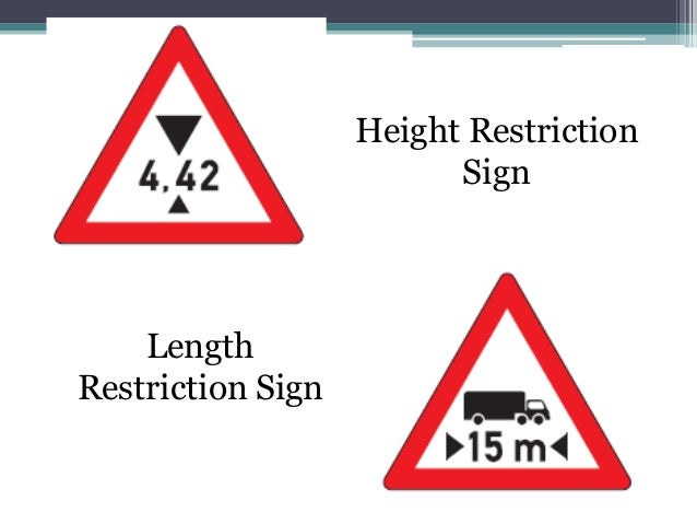 Traffic Sign Measurements