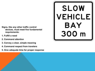 Traffic signs | PPTX