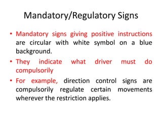 Road signs | PPTX
