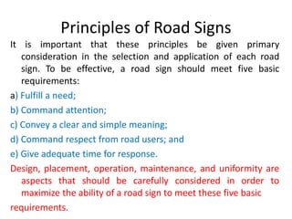 Road signs | PPTX