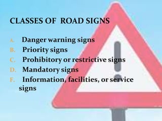 Traffic signs | PPTX