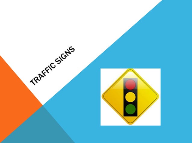 Traffic signs | PPT