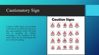 Types of Traffic signs | PPTX