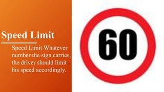 Traffic signs and meanings | PDF