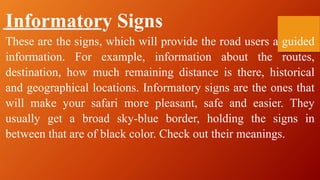 Traffic signs and meanings | PDF