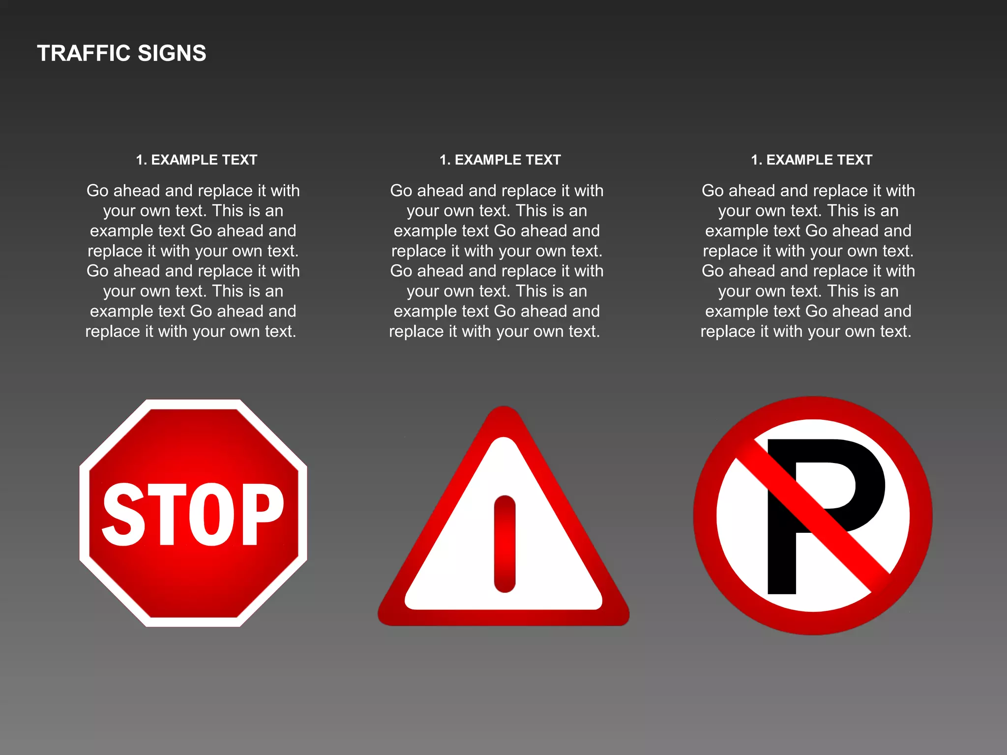 Traffic Signs Diagrams | PPT