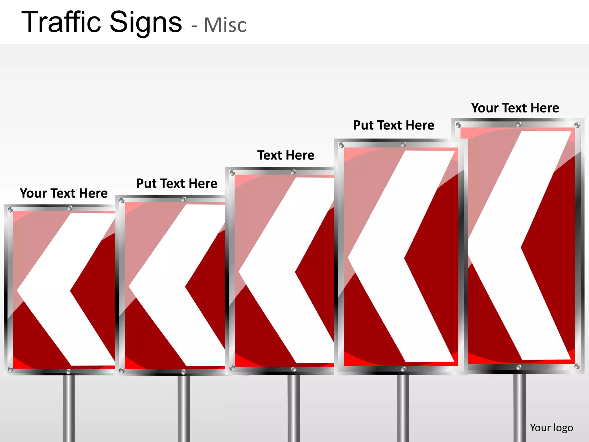 Traffic signs misc powerpoint presentation templates | PPT