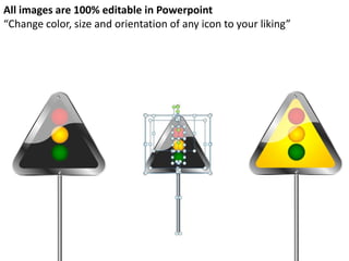 Traffic signs misc powerpoint presentation templates | PPTX