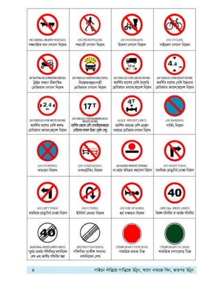 Traffic signs of Bangladesh | PDF