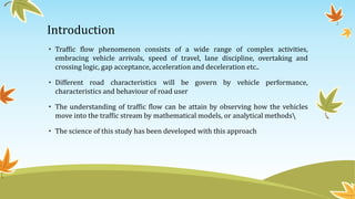 Traffic simulation | PPTX