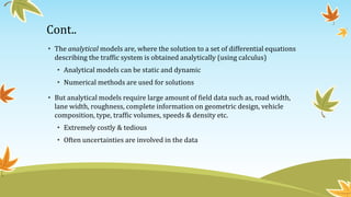 Traffic simulation | PPTX