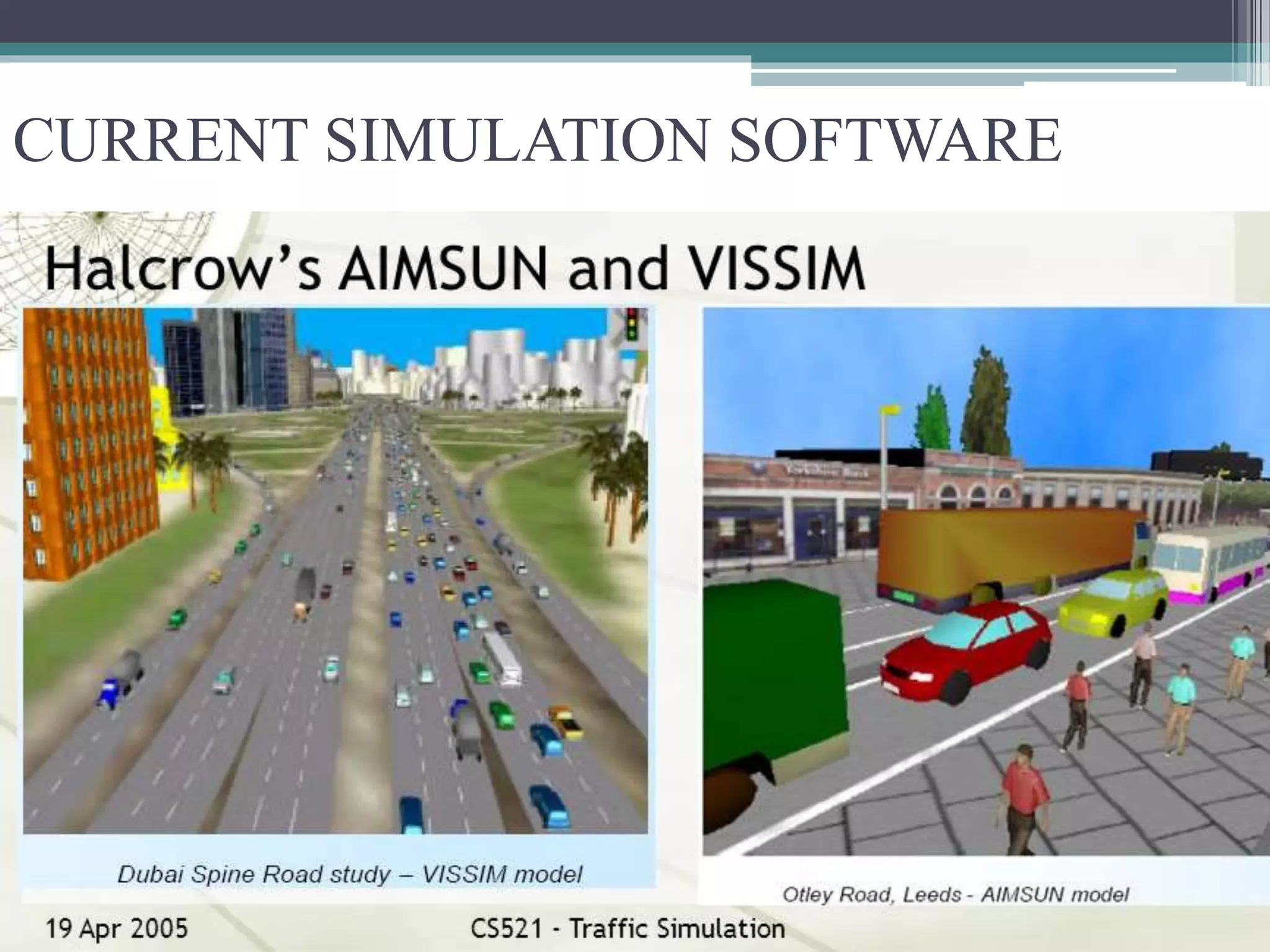 Traffic simulation and modelling | PPTX