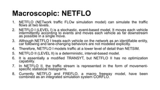Traffic Simulation Model | PPTX | Physics | Science