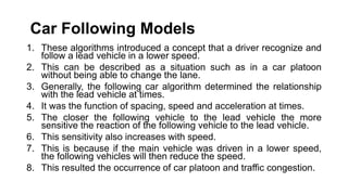Traffic Simulation Model | PPTX | Physics | Science