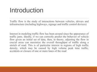 Traffic stream models | PPT