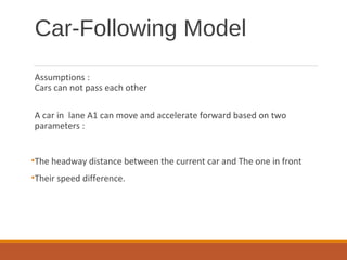 Traffic stream models | PPT