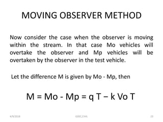 Traffic studies | PPTX