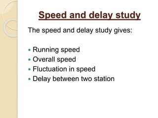 Traffic studies and importance | PPTX