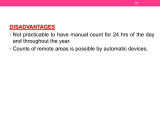 Traffic studies volume study | PPTX