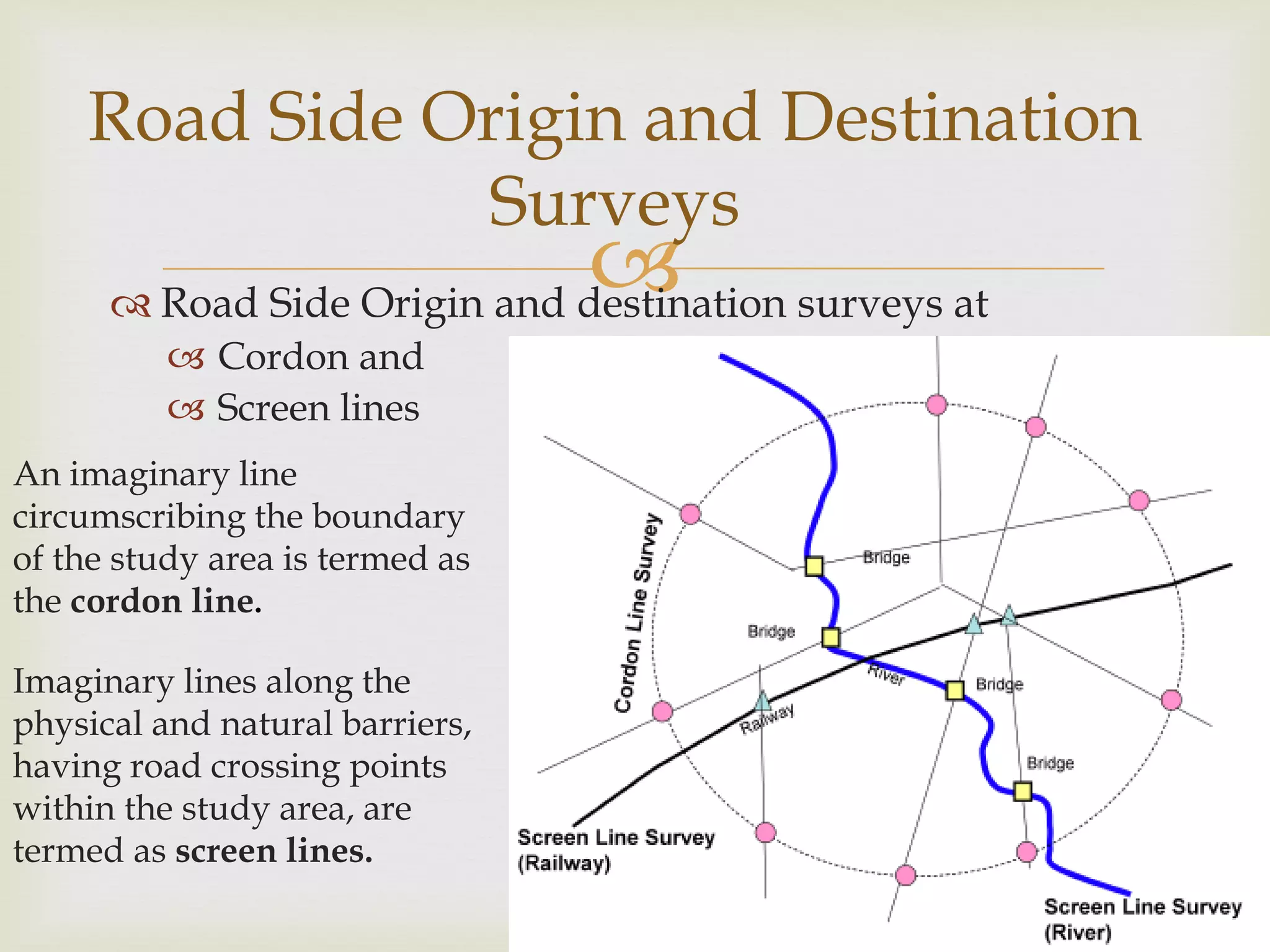 Traffic & Transportation surveys | PDF