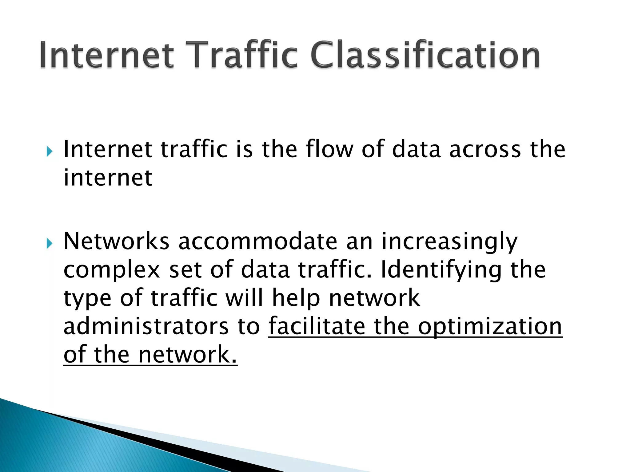 Traffic types in internet | PDF | Computer Networking | Computing